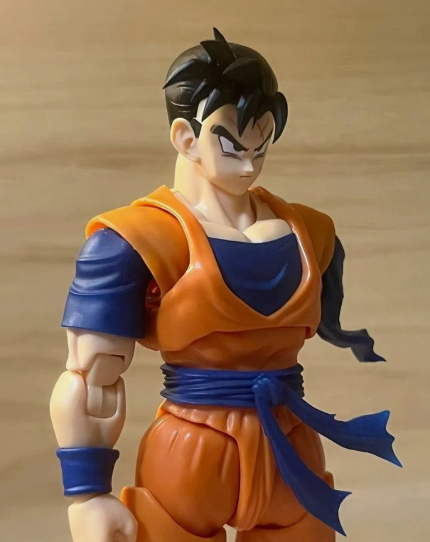 Custom future Gohan 1/12 SHF black Hair PVC Head Sculpt accessories kit ...