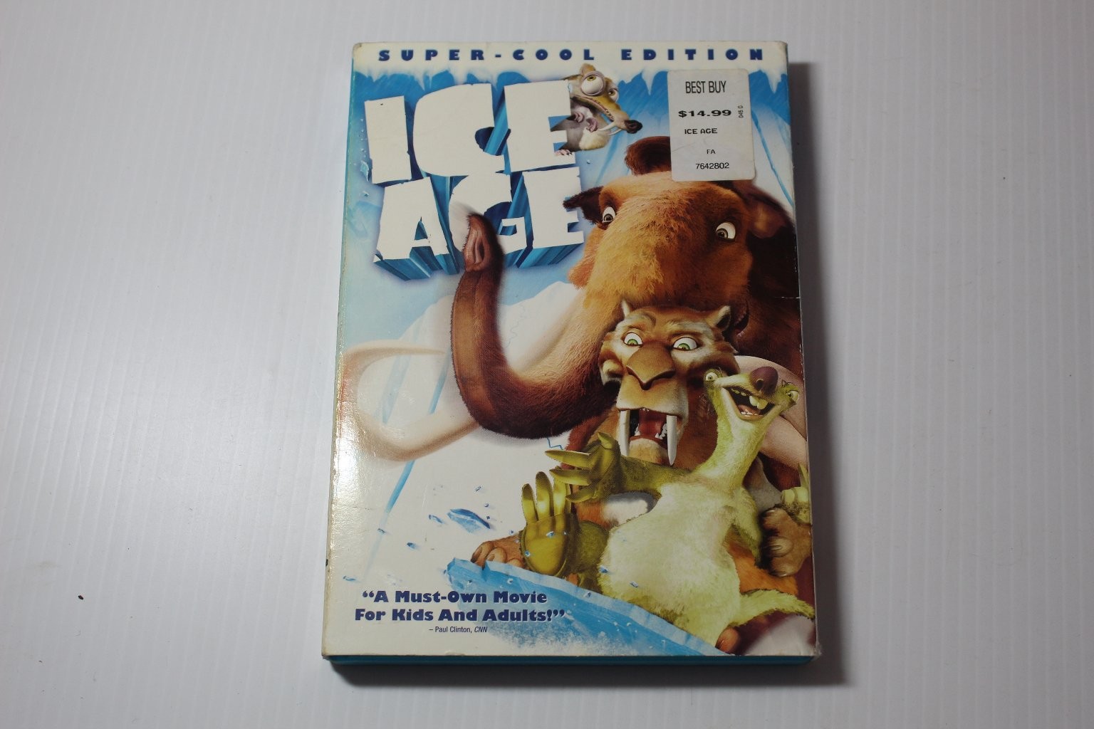 Ice Age DVD 2002 Super-Cool Edition 2-Disc Set Animated Family Chris ...