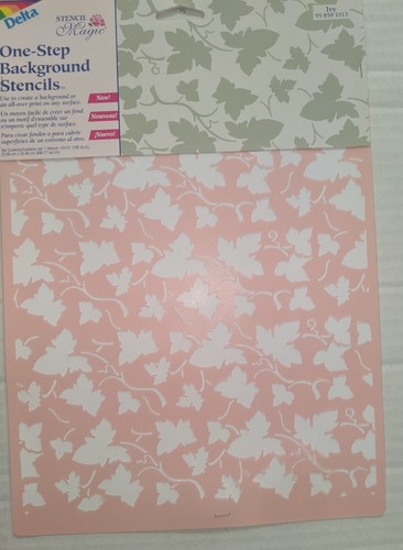 Delta Stencil Magic Ivy One Step Background All Over Print 9" x12 ...