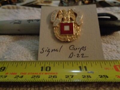 Signal Corps D-22 Unit Crest, DI, DUI (DRAW#78) | eBay