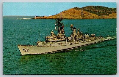 USS Robison DDG-12 United States Navy Ship Postcard Guided Missile ...