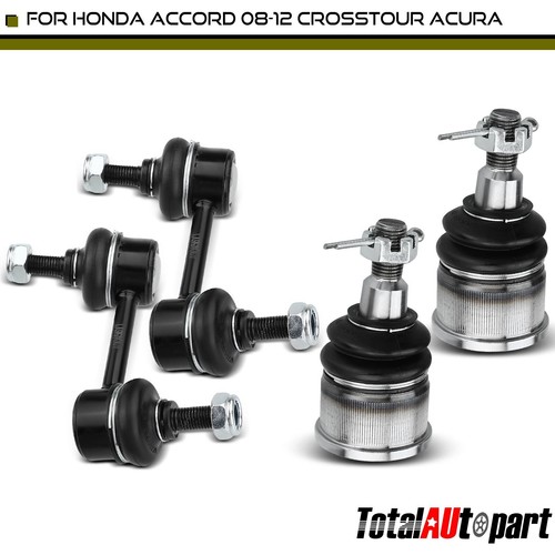 4x Stabilizer Bar Link & Ball Joint for Acura TSX Honda Accord ...