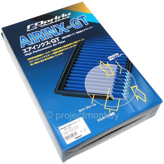 GReddy 12512523 Airinx GT Air Intake Filter Fits 17-20 BRZ Toyota 86 ...