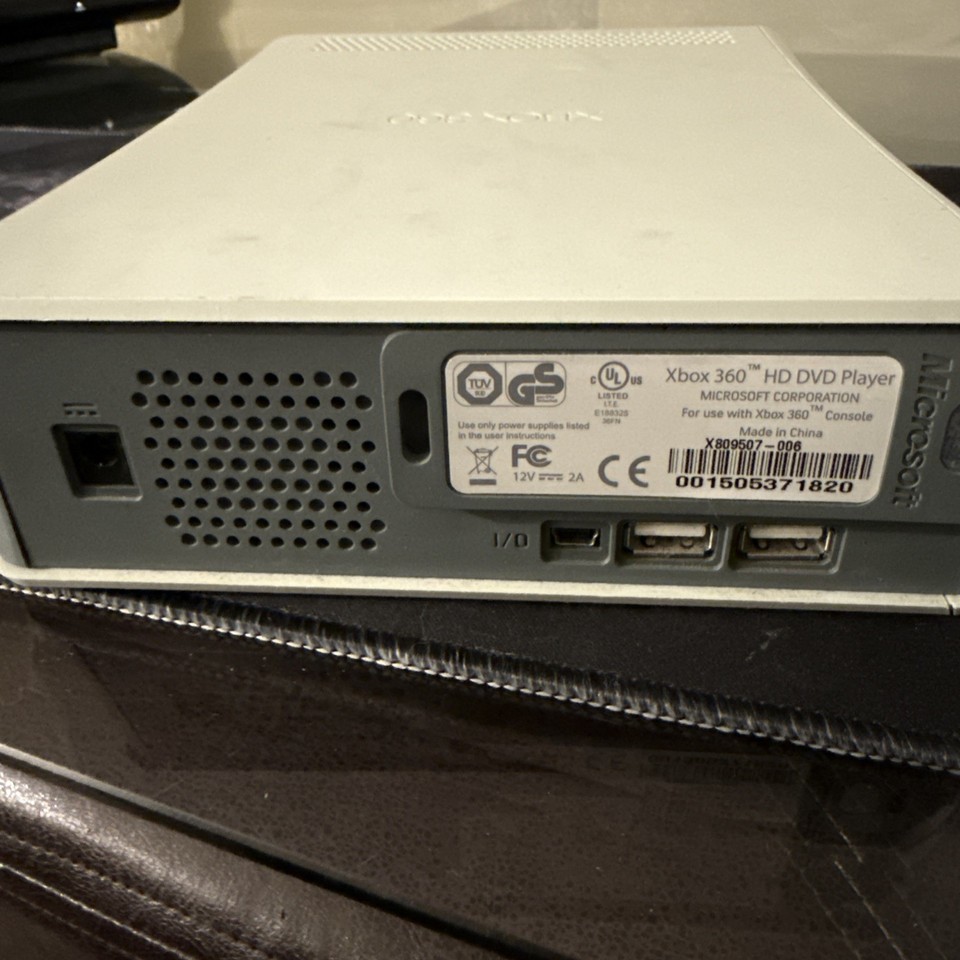 Official Microsoft Xbox 360 HD DVD Player Only - No Power supply. | eBay