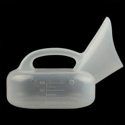 2 Pcs Female Graduated Urinal Portable Chamber Pot Thickened Plastic ...