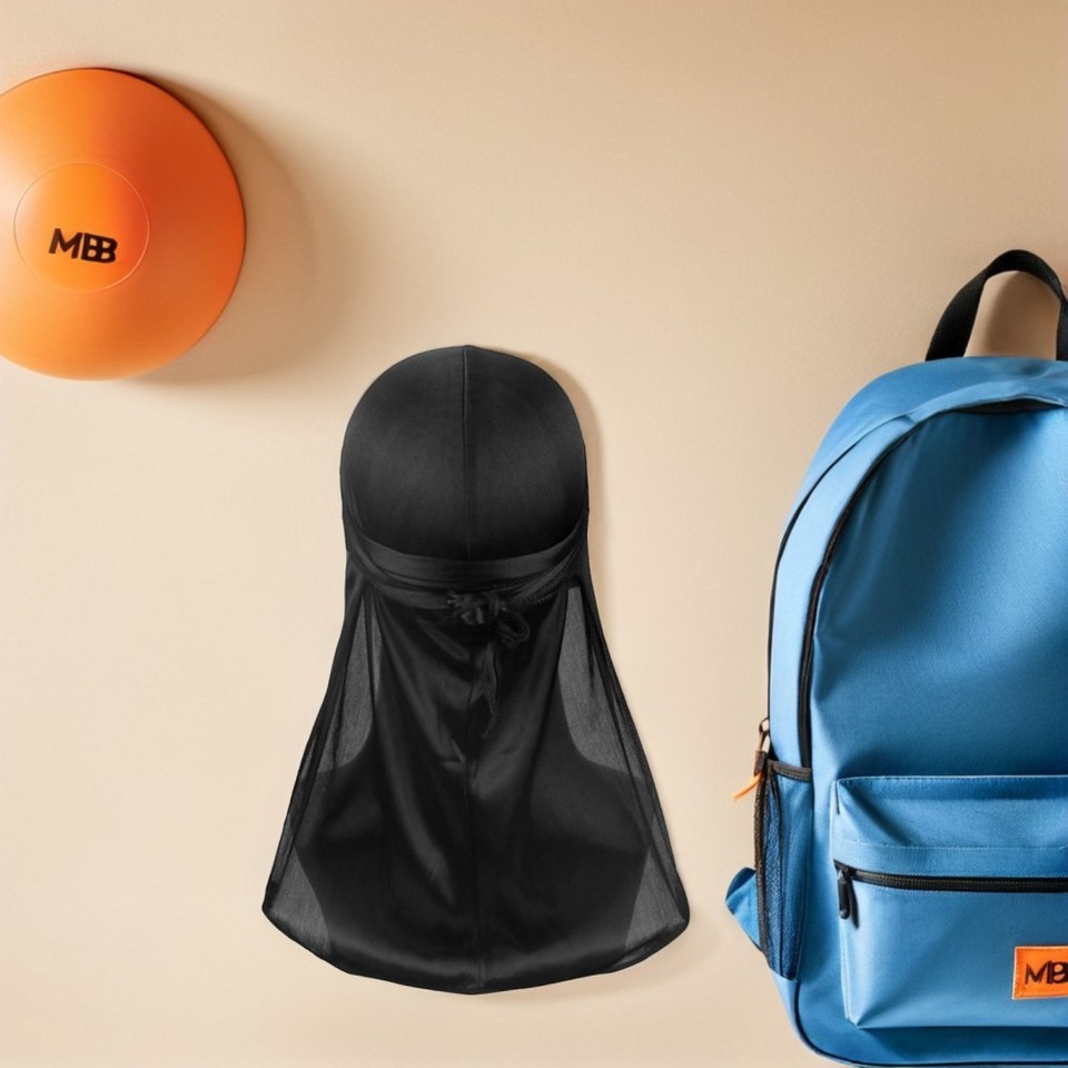 2pcs Silk Durag Silky Durag Long Tail Satin Durag Elastic Durag ...