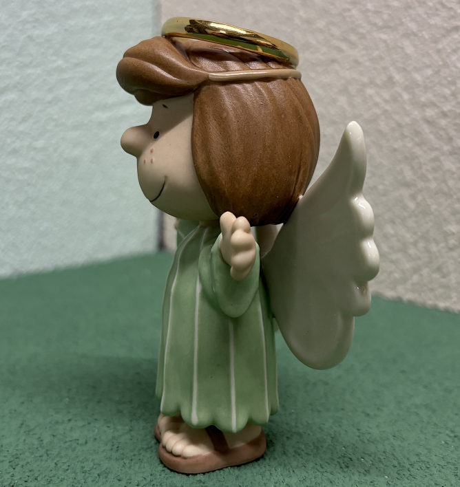 1pcs Lenox Peanuts Nativity Christmas Pageant Peppermint Patty Angel ...
