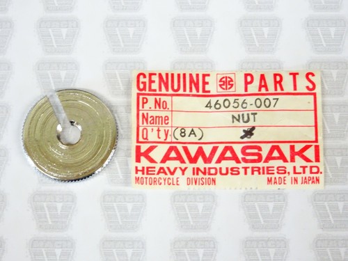 Kawasaki NOS NEW 46056-007 Cable Adjusting Lock Nut KZ KZ1000 KZ750 ...