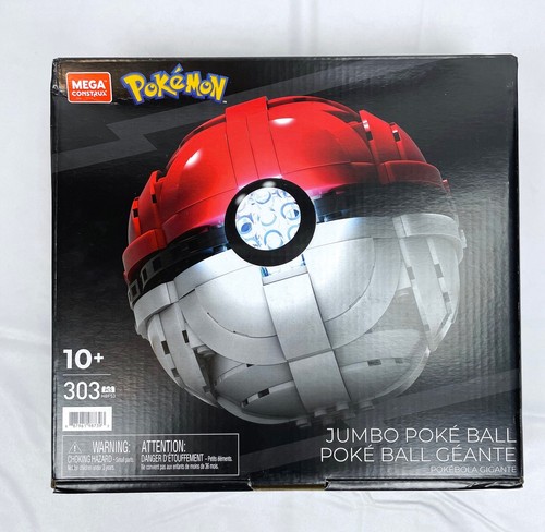New Mega Construx Pokemon Jumbo Poke Ball Damaged Box | eBay