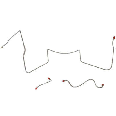 AKT6401OM- 64-65 Pontiac Lemans, GTO w/ Manual Drums; Front Brake Line ...