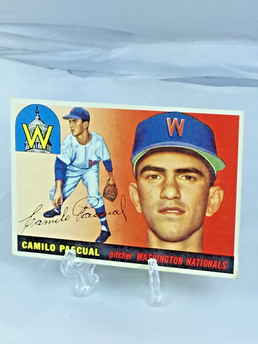 CAMILO PASCUAL 1955 TOPPS #84 ROOKIE SENATORS RC VGEX | eBay