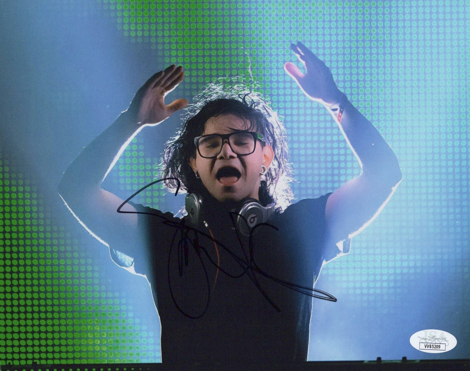 Skrillex Hand Sign