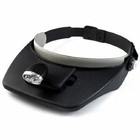 Magnifier Visor LED Loupe headset Head Light 4 Lens Magnify x1.2 to x3 ...