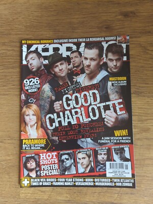 Kerrang! 1349 Good Charlotte, My Chemical Romance, Paramore, Black Veil ...