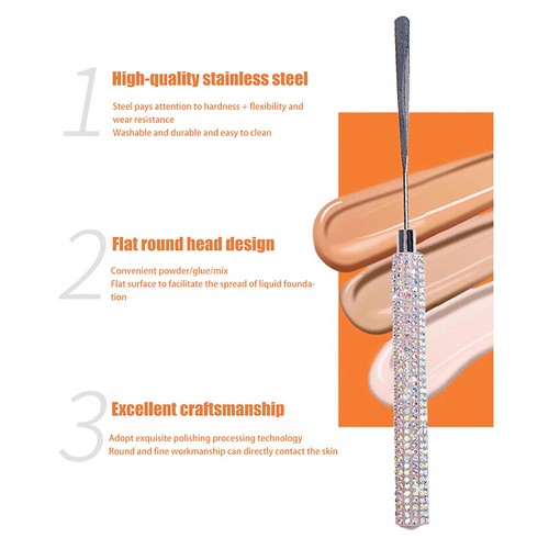 Nail Art Stirring Tool Manicure Mixing Spatula Spoon Powder Liquid ...