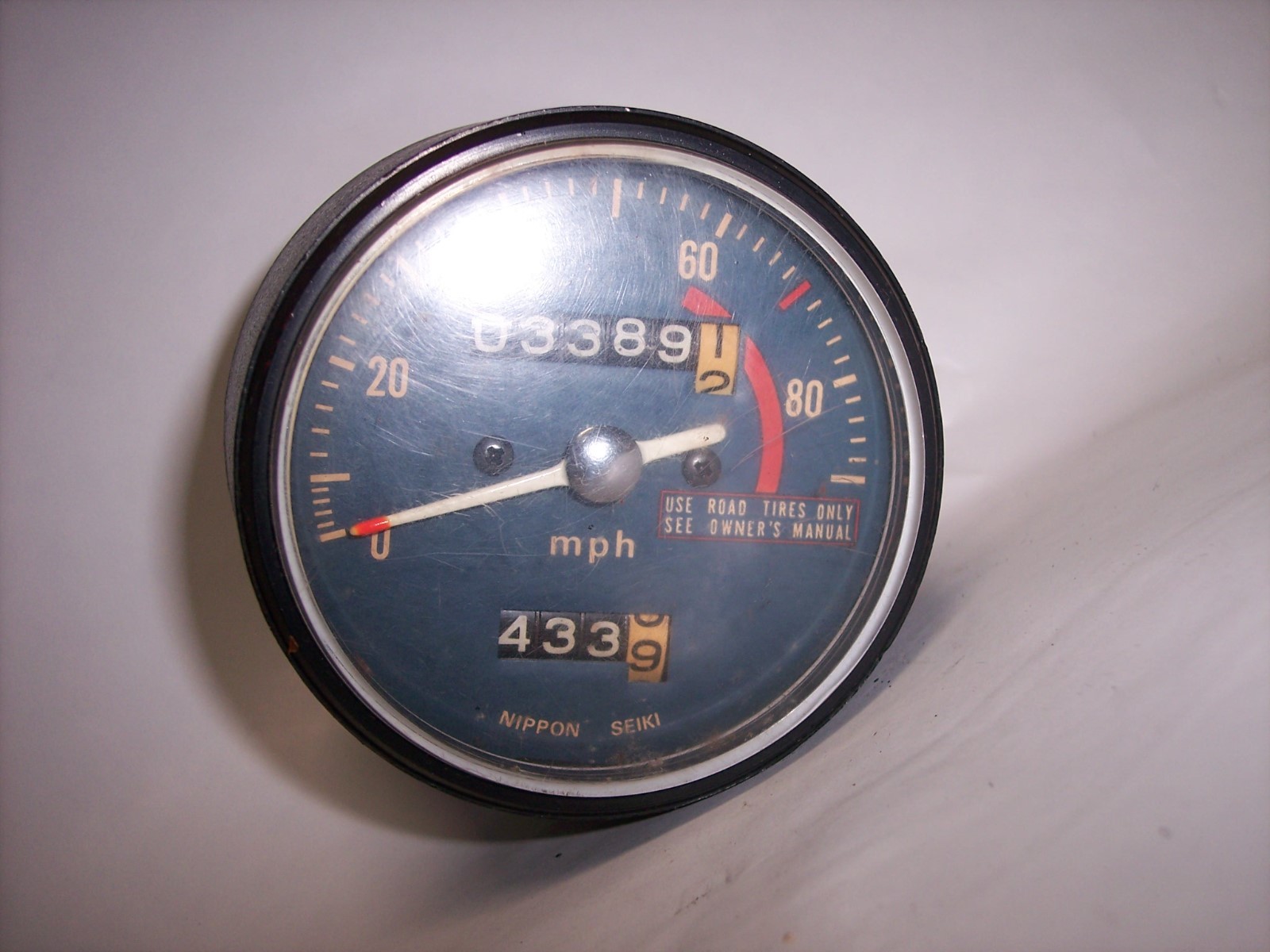 VINTAGE SPEEDOMETER NIPPON SEIKI HONDA CB 150 160 250 350 400 450 500 ...