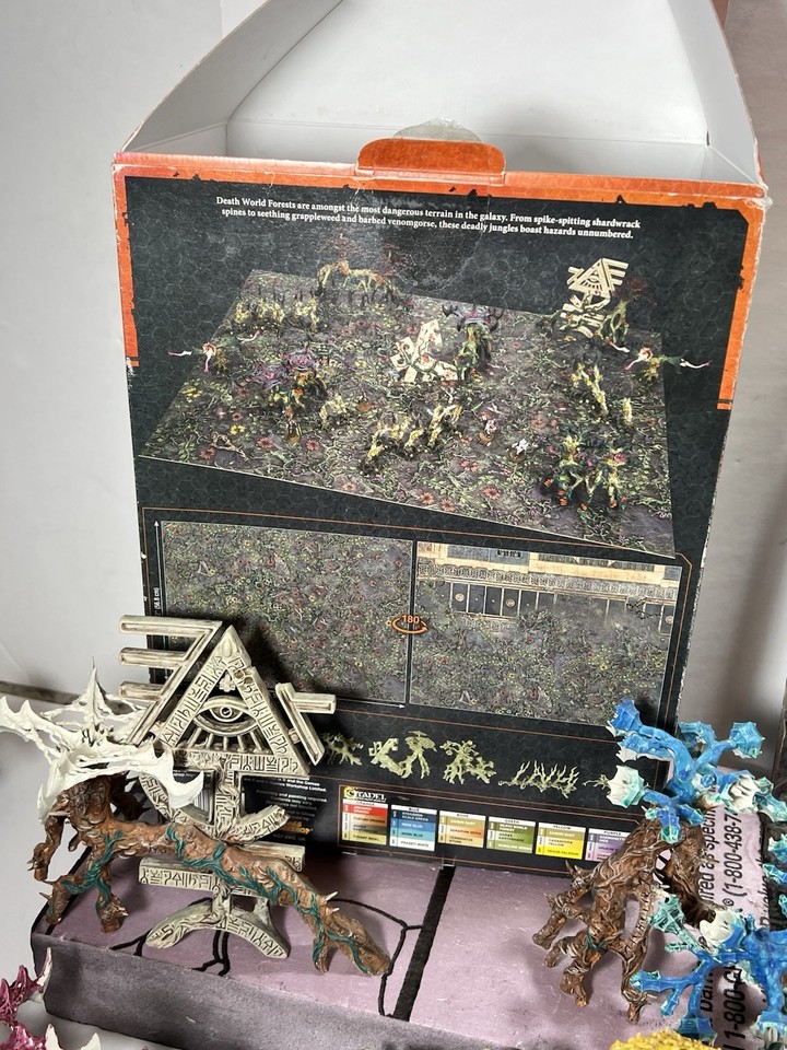 Warhammer 40K Kill Team Killzone Death World Forest Terrain/Scenery OOP ...