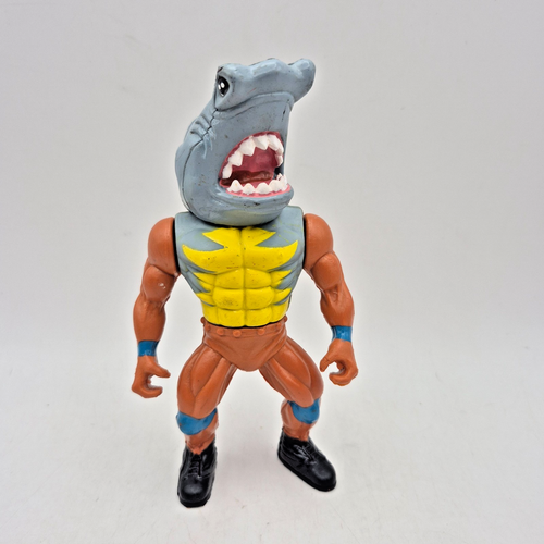 Vintage Mannix Mighty Sharks Hammerhead Shark Action Figure Street ...