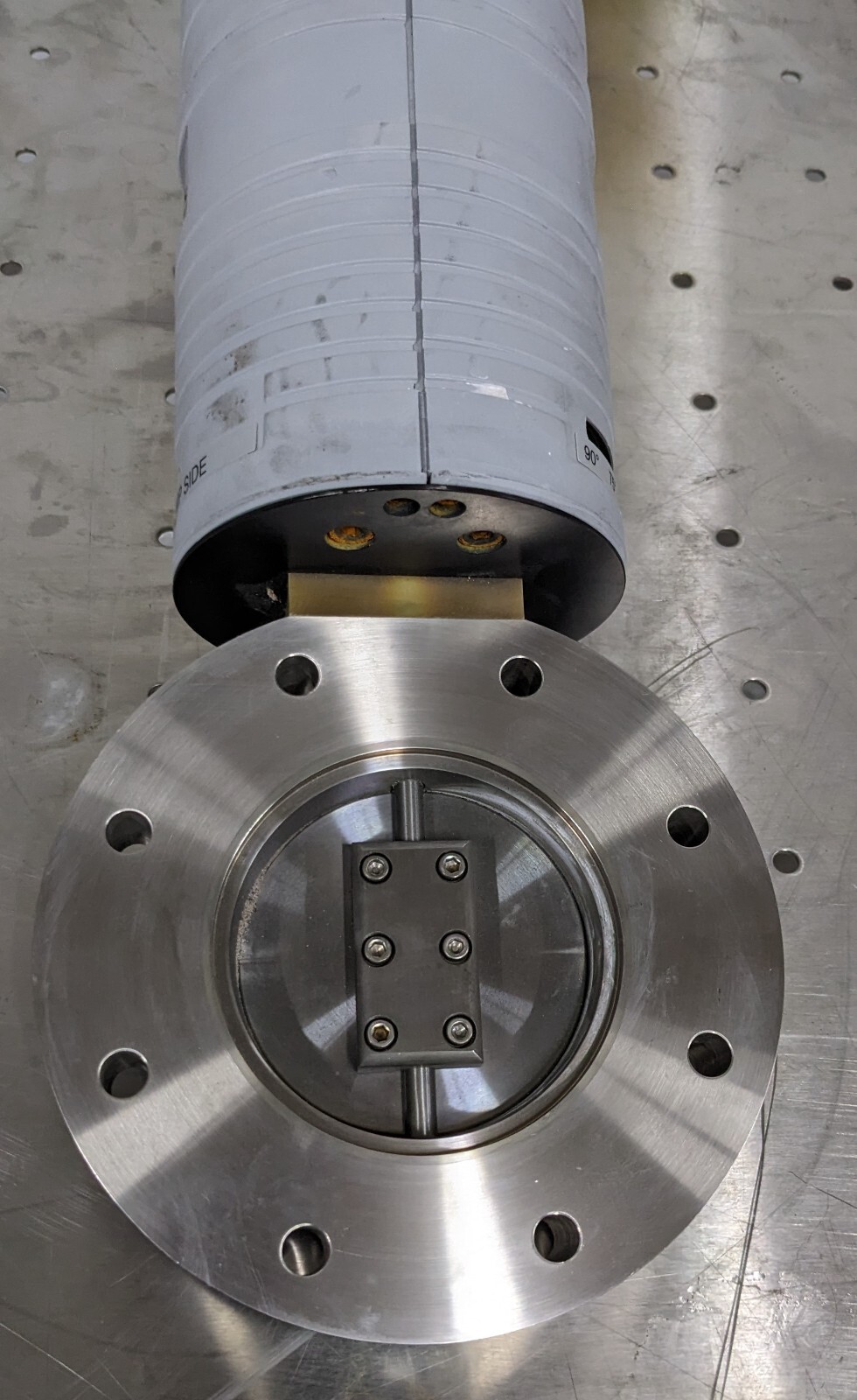 mks 653b-3-80-2 high speed throttle valve NW80 vacuum flange uhv varian ...