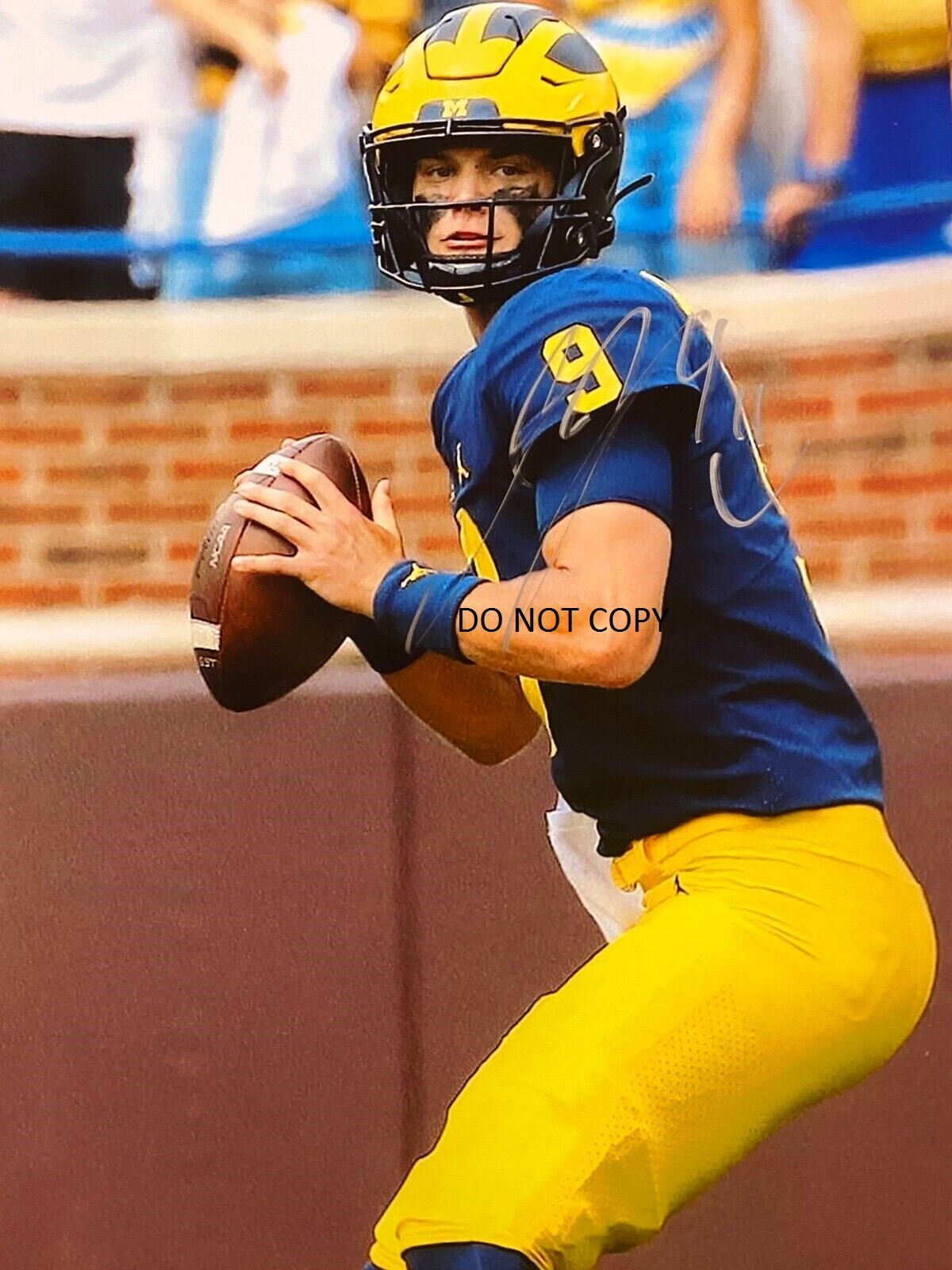 JJ MCCARTHY - MICHIGAN WOLVERINES Signed 8x10 Autographed reprint Photo ...