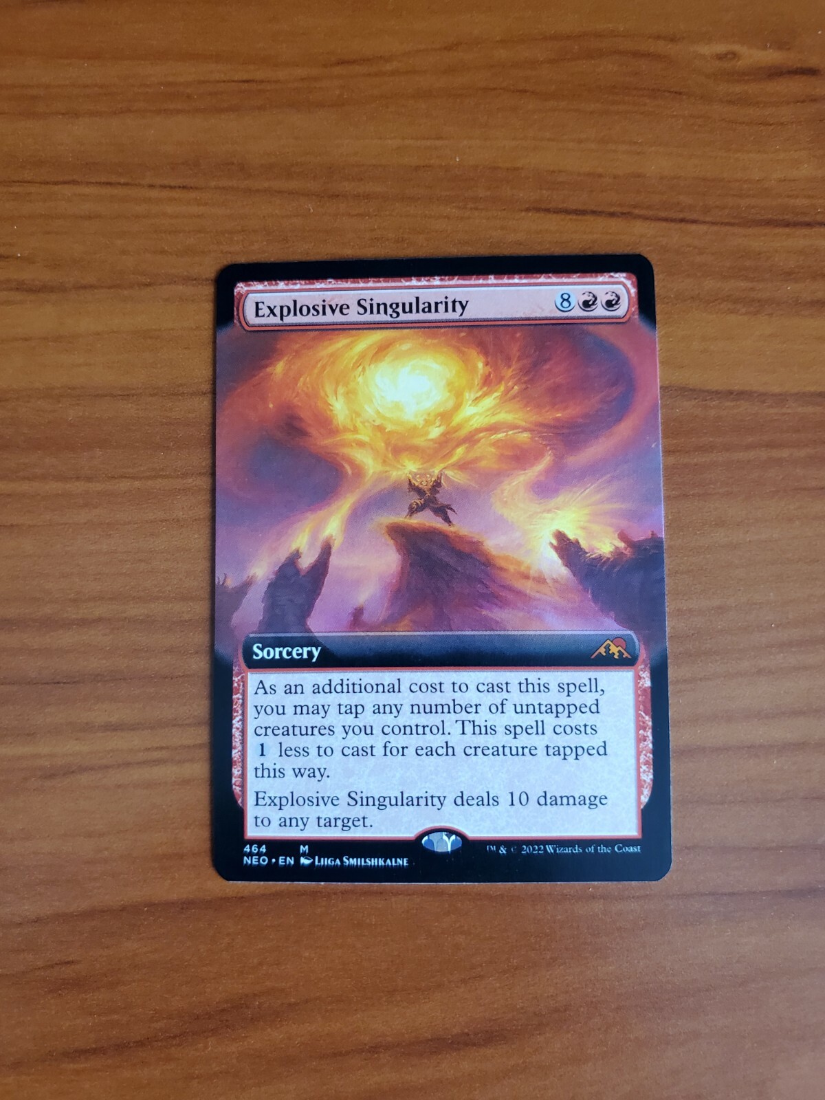 MTG Kamigawa: Neon Dynasty - Explosive Singularity (464) Majestic ...
