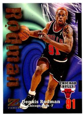 1997-98 Skybox Z Force #81 DENNIS RODMAN (ex-mt) Chicago Bulls | eBay