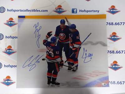 CASEY CIZIKAS MATT MARTIN CAL CLUTTERBUCK NEW YORK ISLANDERS "IDENTITY ...