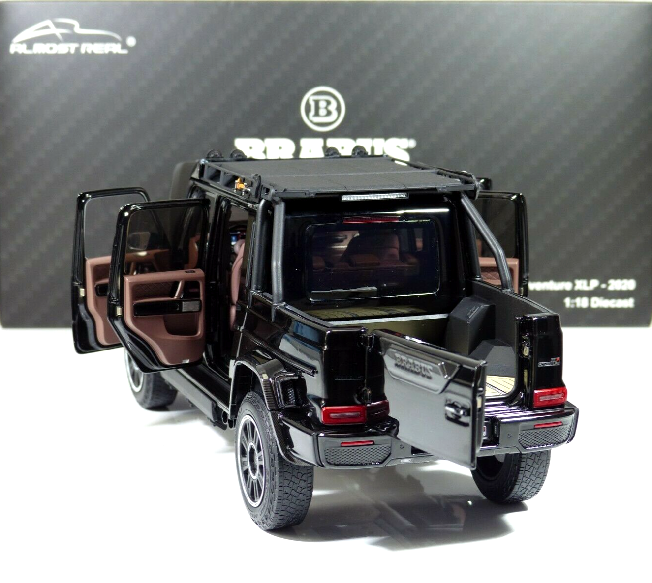 Mercedes-Benz Brabus G800 Xlp 4x4 Adventure 2020 Pick-Up Black 1:18 ...
