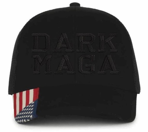 Dark MAGA Trump 2024 Elon Musk Embroidered Hat - AM305S Mesh Back Hat | eBay