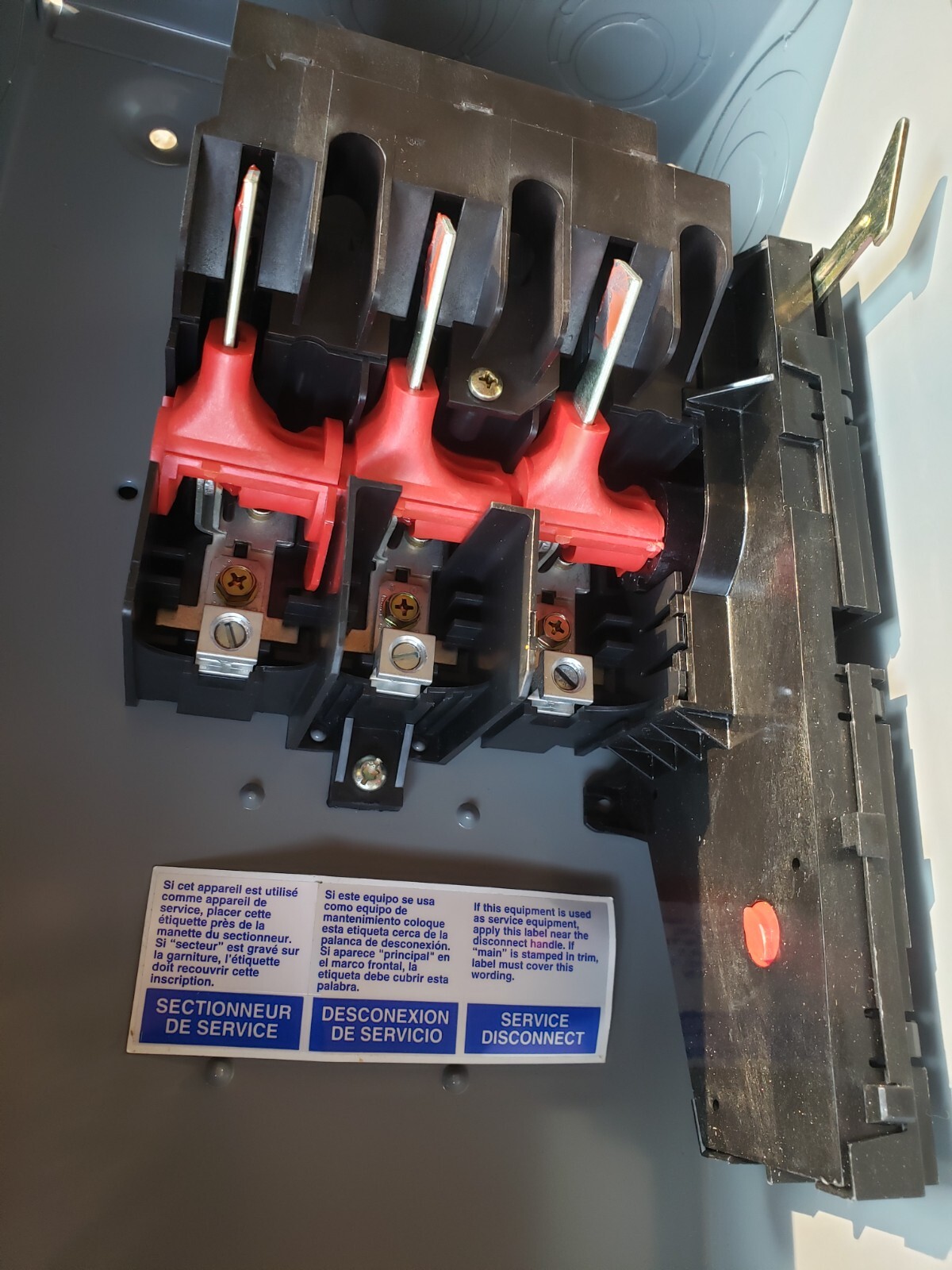 SQUARE D HU362 DISCONNECT SWITCH 60 AMP Non-Fused 600VAC (BRAND NEW) | eBay