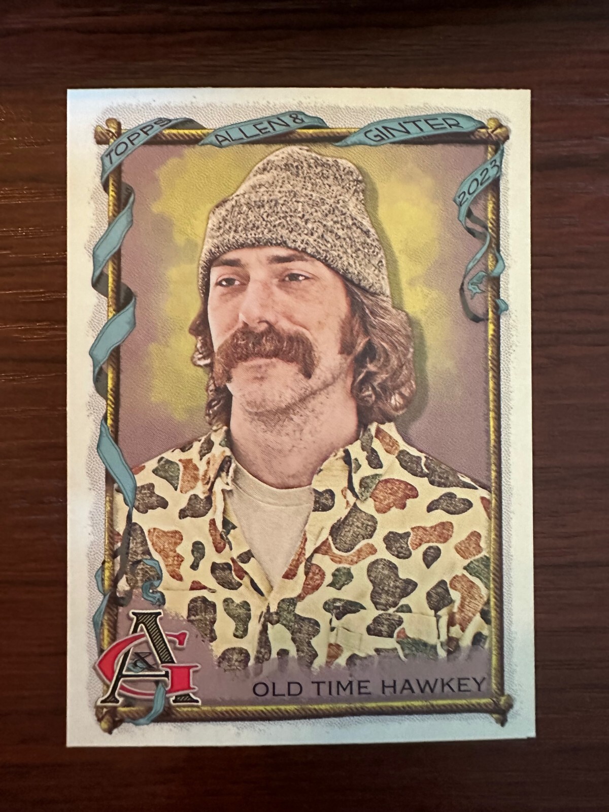 2023 Topps Allen & Ginter Old Time Hawkey #256 Base Set Content Creator ...