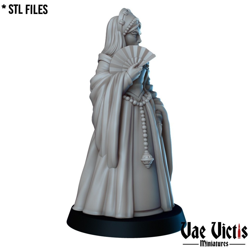 The Courtesan Woman Miniature DnD D&D Pathfinder RPG | eBay