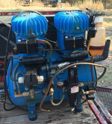 Jun Air Model 12-40 Quiet Running Air Compressor for Industrial or ...