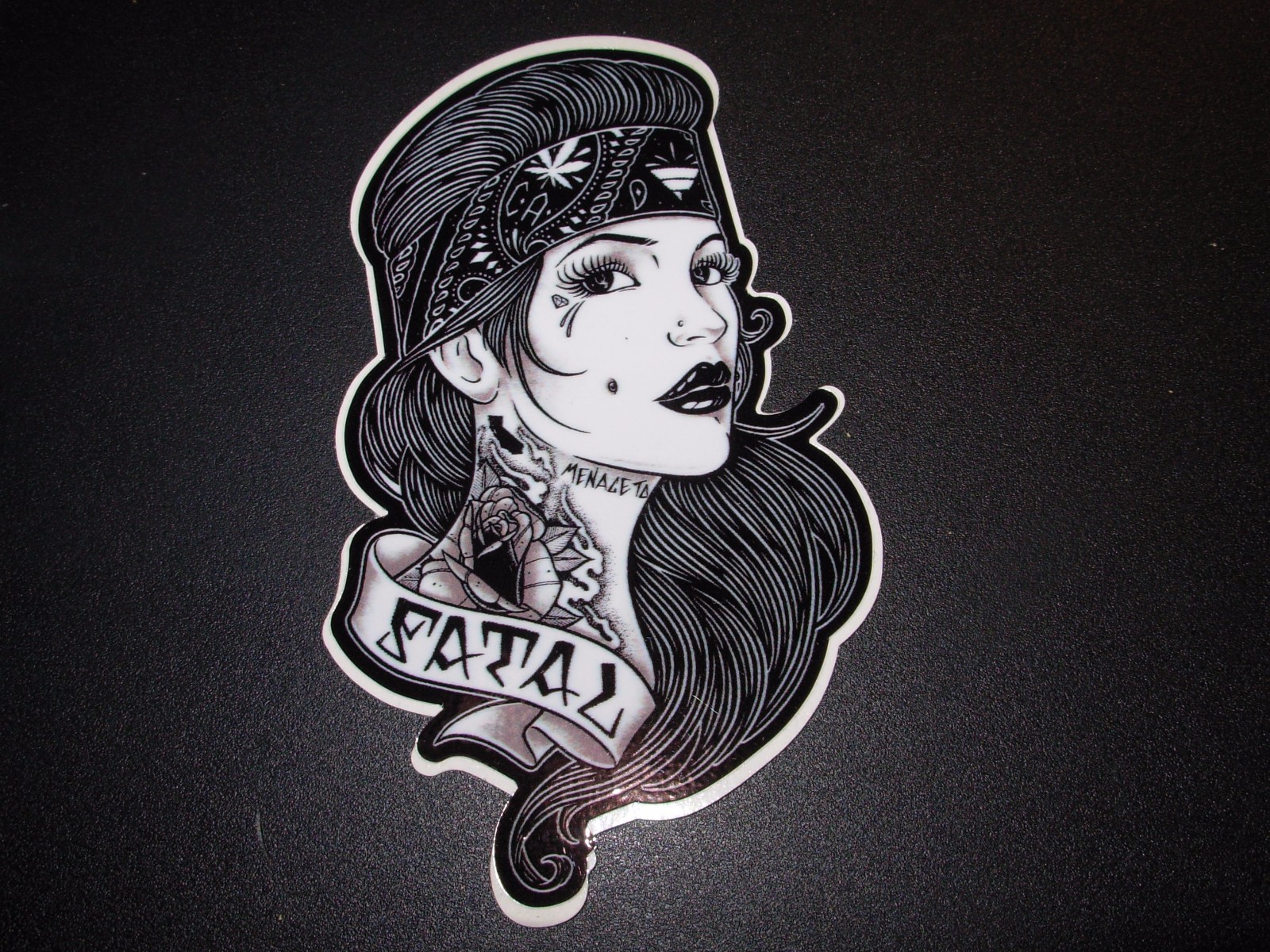 FATAL Snappy 3 X 5" STICKER skate skateboard helmet decal | eBay