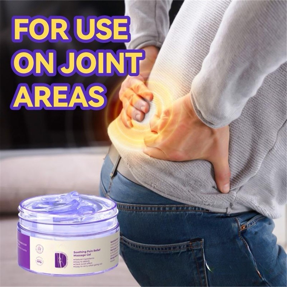 Kreain Joint Gel Purple Gel Soothes Knees Lumbar Neck Hands Feet Joint ...