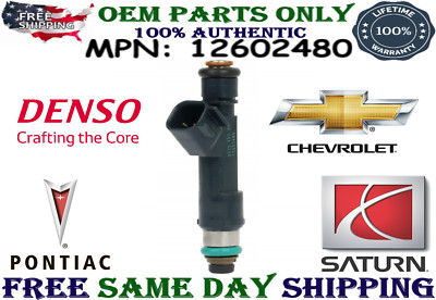 #12602480 Denso GENUINE Fuel Injector for 2008, 2009 Saturn Aura 2.4L ...