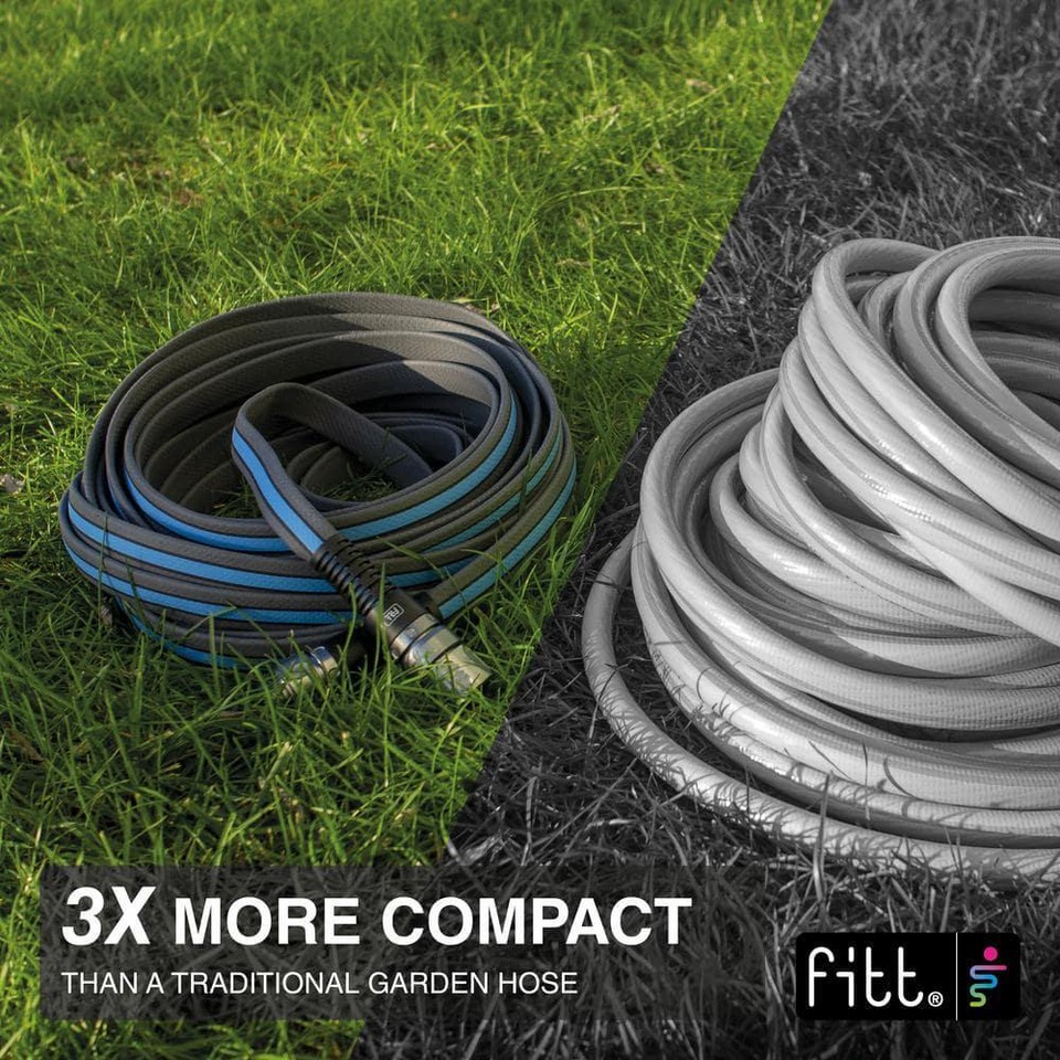 fitt Commercial Grade Water Hose 5/8 in. Dia. x 150 ft. Crushproof ...