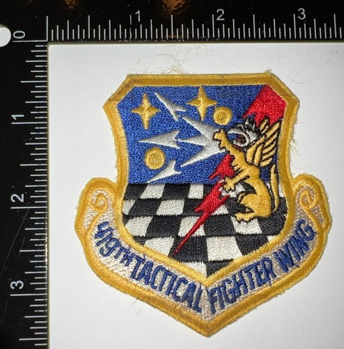 USAF US Air Force 419th Tactical Fighter Wing Patch | eBay