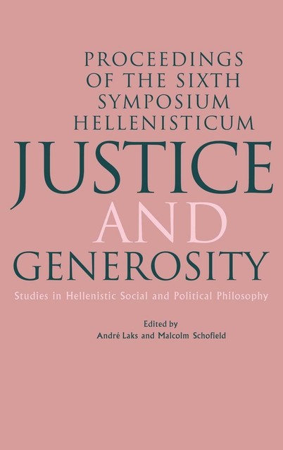 Justice and Generosity von Andre Laks Malcolm Schofield (2007 ...