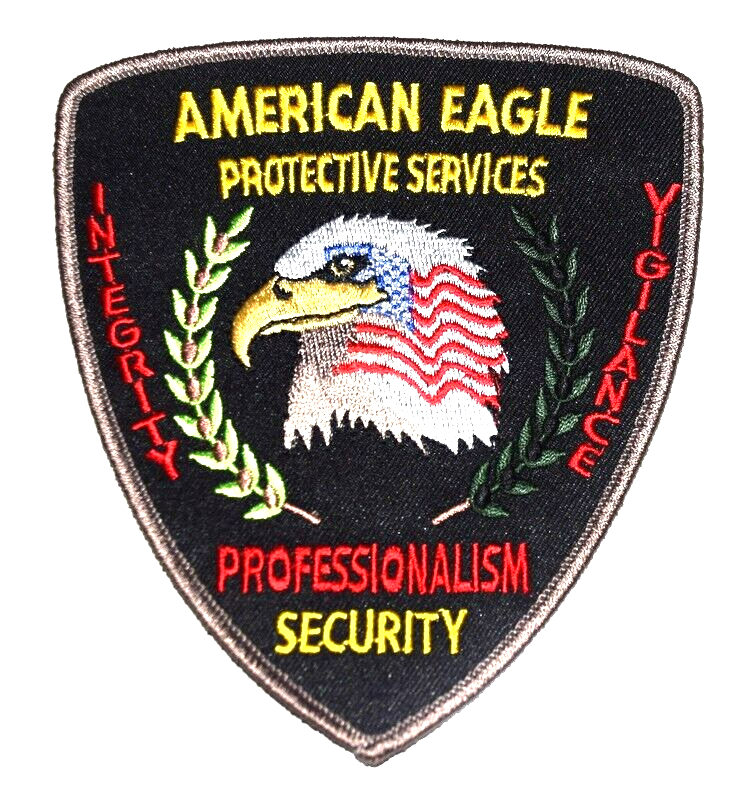 AMERICAN EAGLE PROTECTIVE SERVICES LEANDER TEXAS Sheriff Police Patch GOVT SVCE | eBay