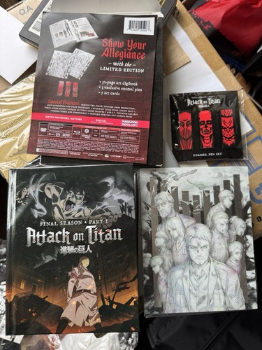 DAMAGED - Attack on Titan Final Season Part 1, Limited Edition Blu-ray ...