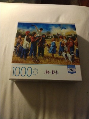Jigsaw Puzzle 1000 pc Jim Daly The Grand Slam 27 x 20 in. Puzzle Blue ...