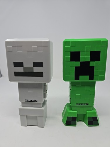 Minecraft Nerf Gun Bundle Creeper Skeleton | eBay