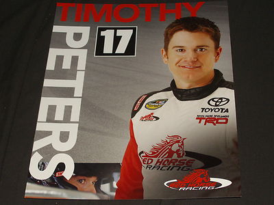 2013 TIMOTHY PETERS #17 RED HORSE NASCAR CAMPING WORLD TRUCK SERIES ...
