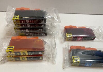 EZ Ink 221 Ink Cartridges Cyan Magenta Yellow Black NEW SEALED Lot of 8 ...