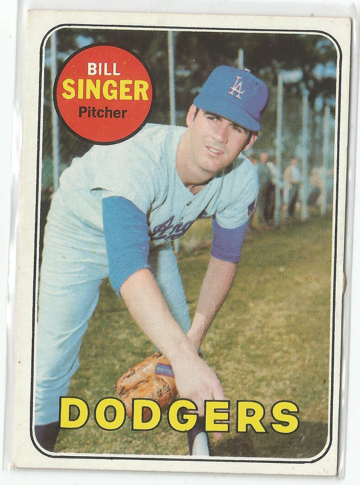 1969 Topps Baseball #575 Bill Singer - Los Angeles Dodgers | eBay