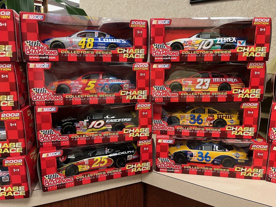 NASCAR Racing Champions 2002 1:24 Chase the Race series **20 CAR LOT ...