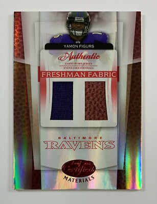 2007 Donruss Leaf Certified Yamon Figurs Freshman Fabric Relic 12/250 ...