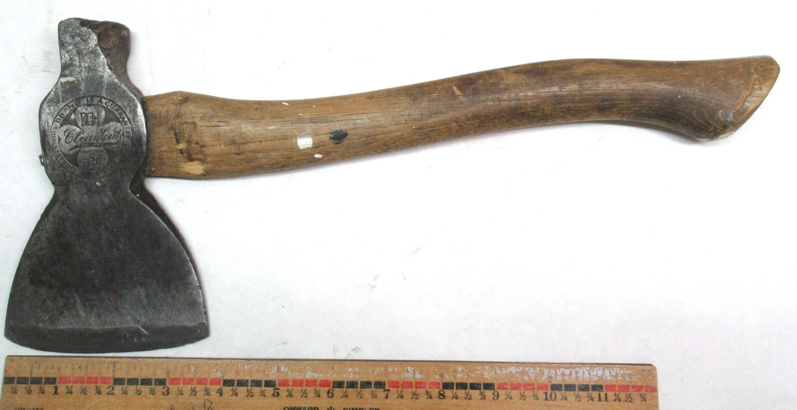 Vintage Embossed DCH Clean Cut Hewing Broad Hatchet W/ Handle | eBay