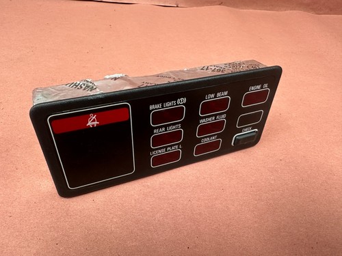 BMW E30 325e 325I E28 535I Check Control Panel Dash Warning Light OEM ...